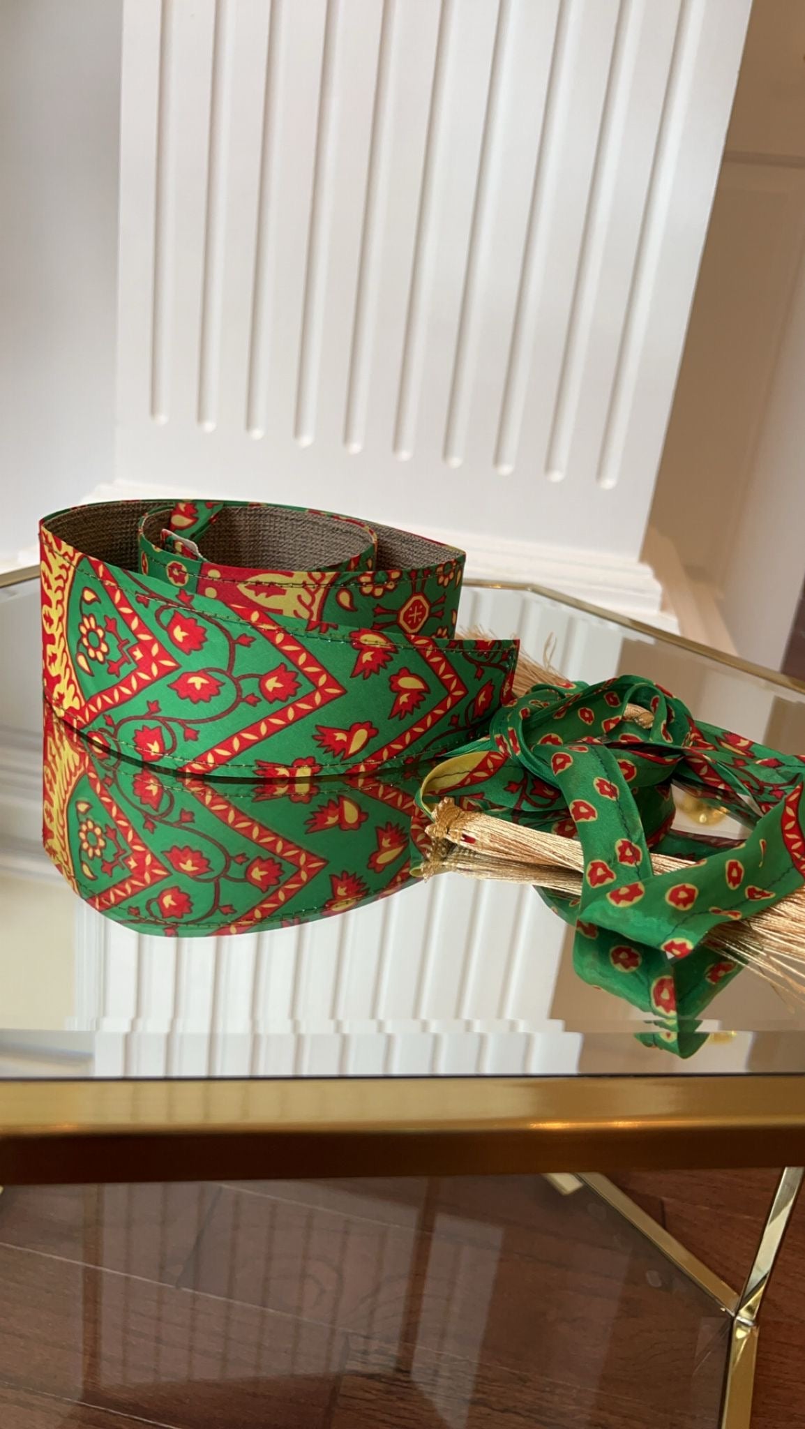 Traditional Palestinian Cashmere Belt – ABAYATMUNA